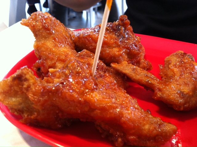 Forty Weeks: Food: Korean Fried Chicken & Buffalo Wild Wings