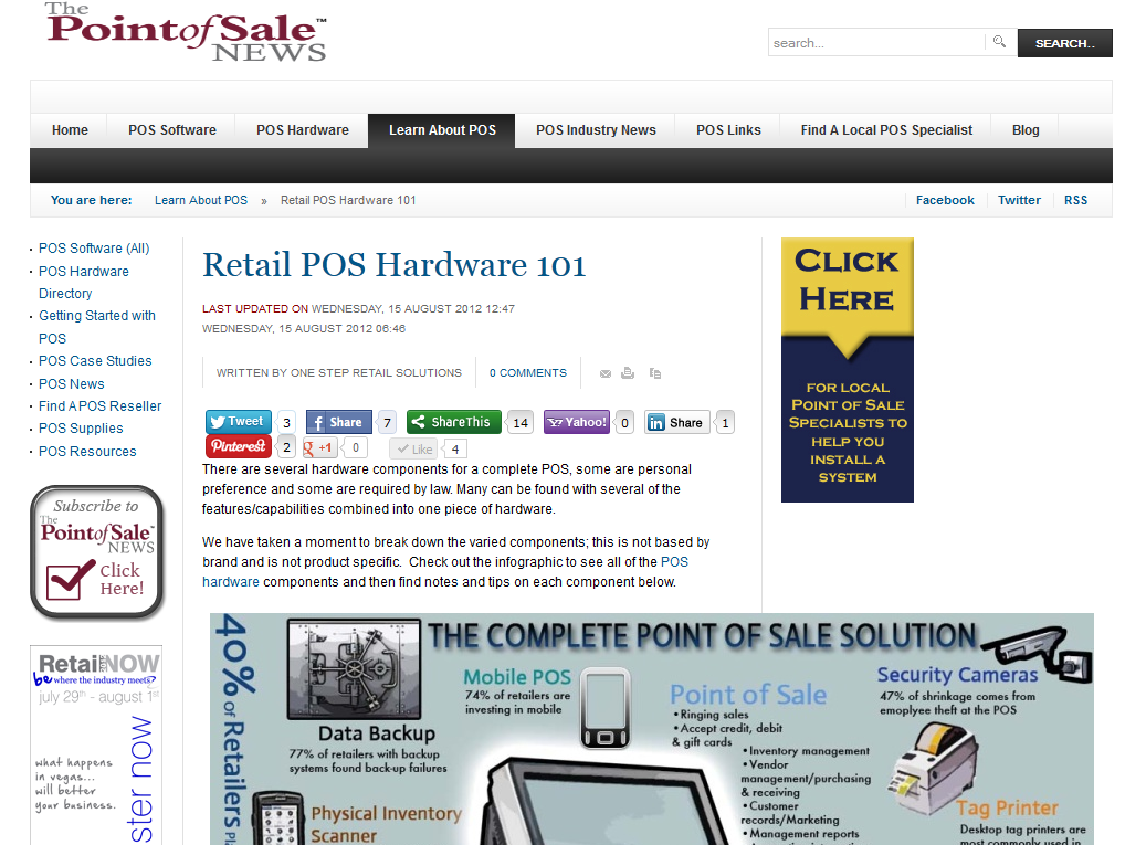 One Step Retail Solutions Blog: Retail Hardware 101 as Featured in The ...