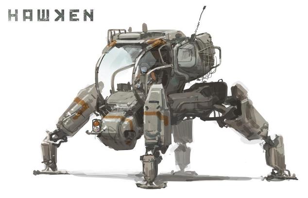 Concept Design Academy: "Art of Hawken: Mech Design" this Saturday~!!