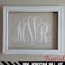{Silhouette} Vinyl Monogram Wall Art - Silhouette School