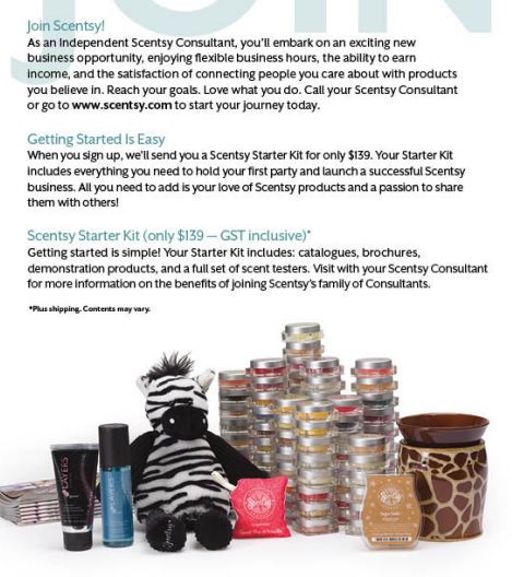 Independent Scentsy Consultant Website