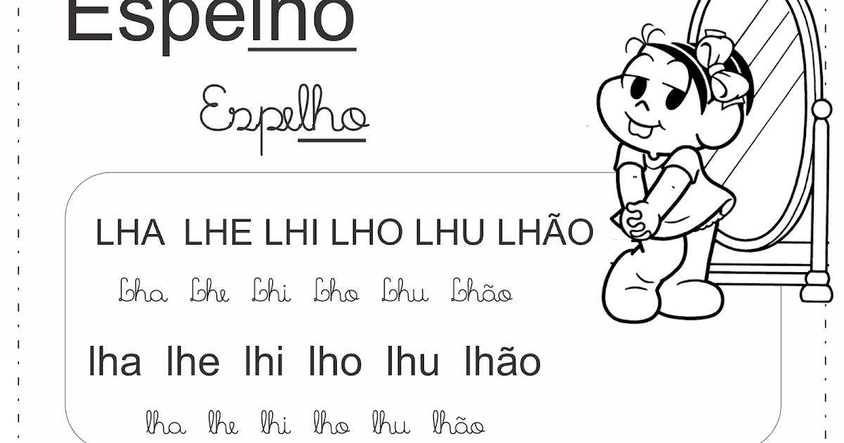 Turma da Profe Regina: Família Silábica - LHA LHE LHI LHO LHU LHÃO