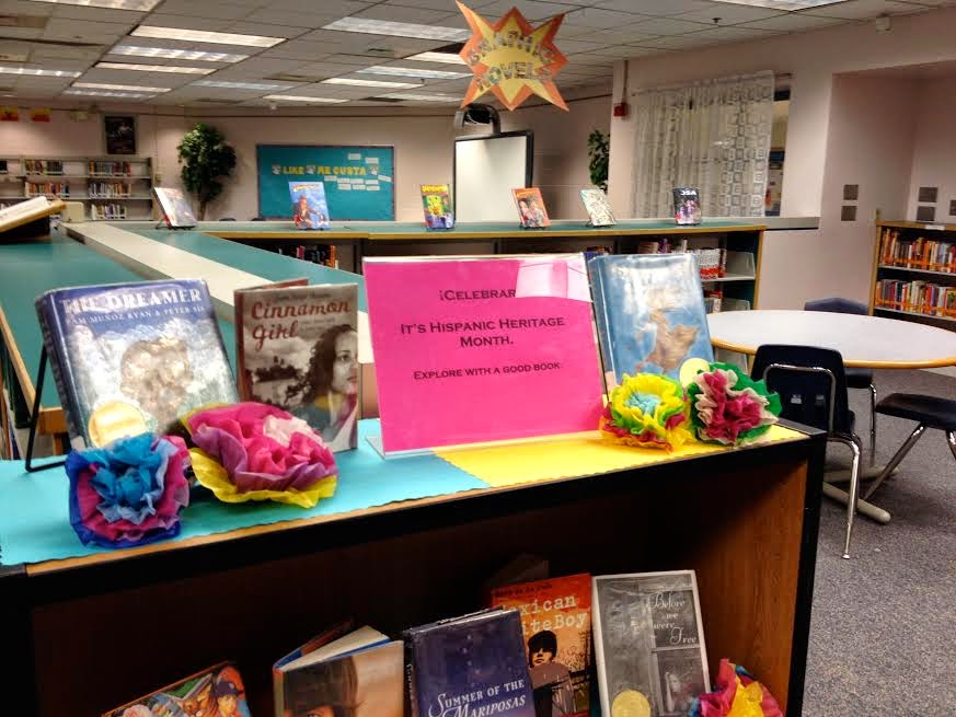 Library Displays: Hispanic heritage month