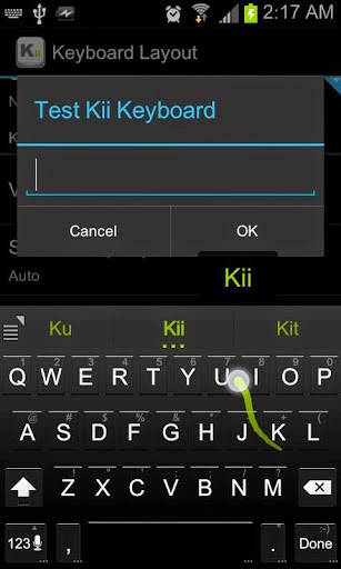 Cosas de Android: TECLADO "FLEKSY vs KII"