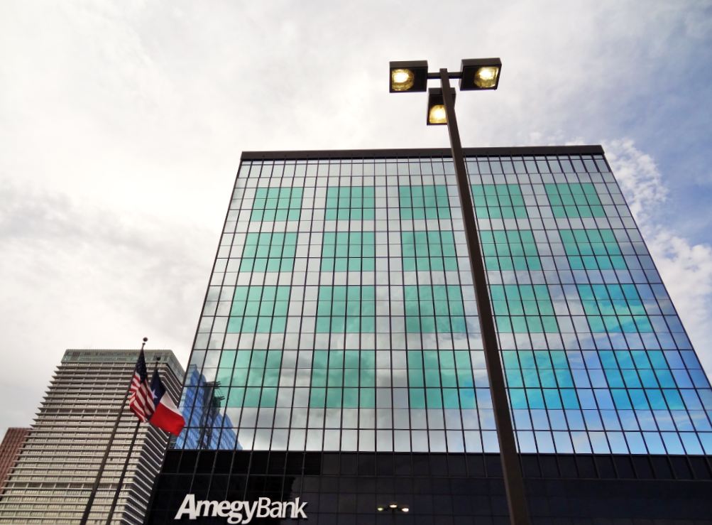Houston in Pics: Amegy Bank office building in Downtown Houston TX