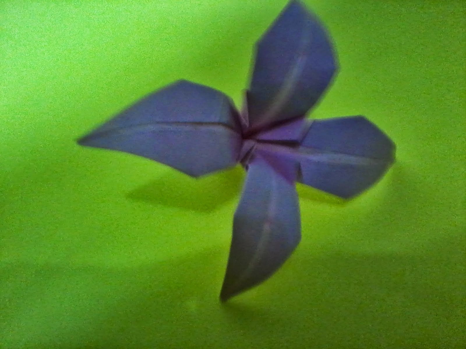 Origami Flor de Lírio - Dobras Mágica