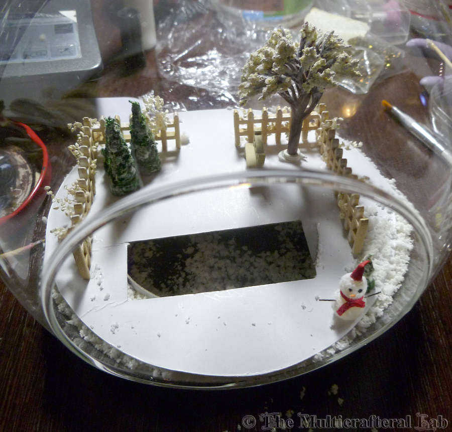 The Multicrafteral Lab: Winter in a bubble, or miniature hell