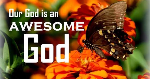 Morning greetings: We are in good hands with God