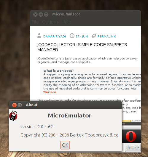 How To Run Java-Based Phone Application on Ubuntu