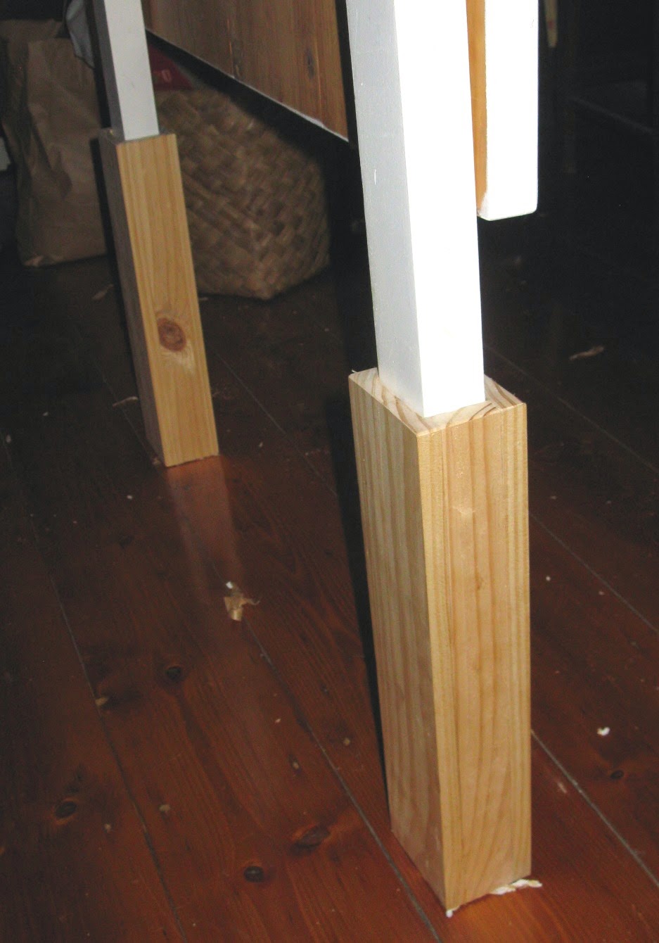 Vireya's Blog: Table Stilts