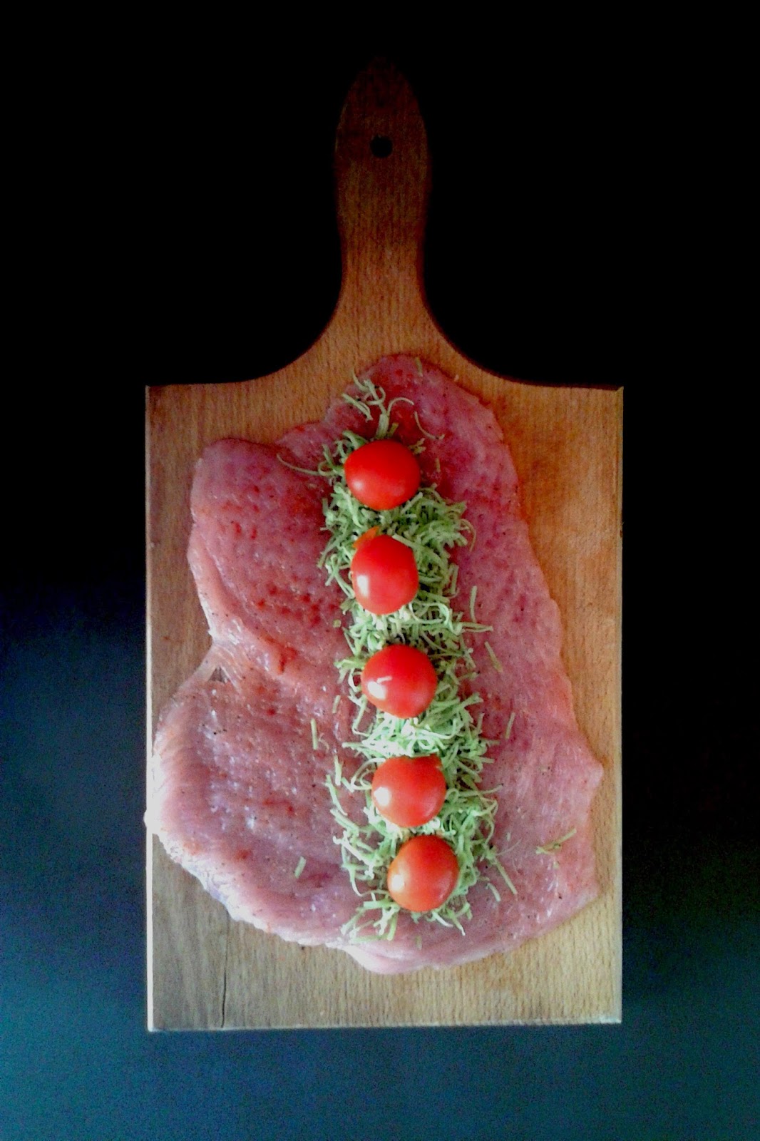 Hrana i veselje : Smaragdni / Pureće rolice sa sirom i povrćem