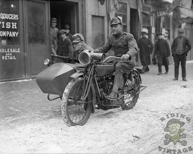 War Machines - American Motorcycles in World War I ~ Riding Vintage