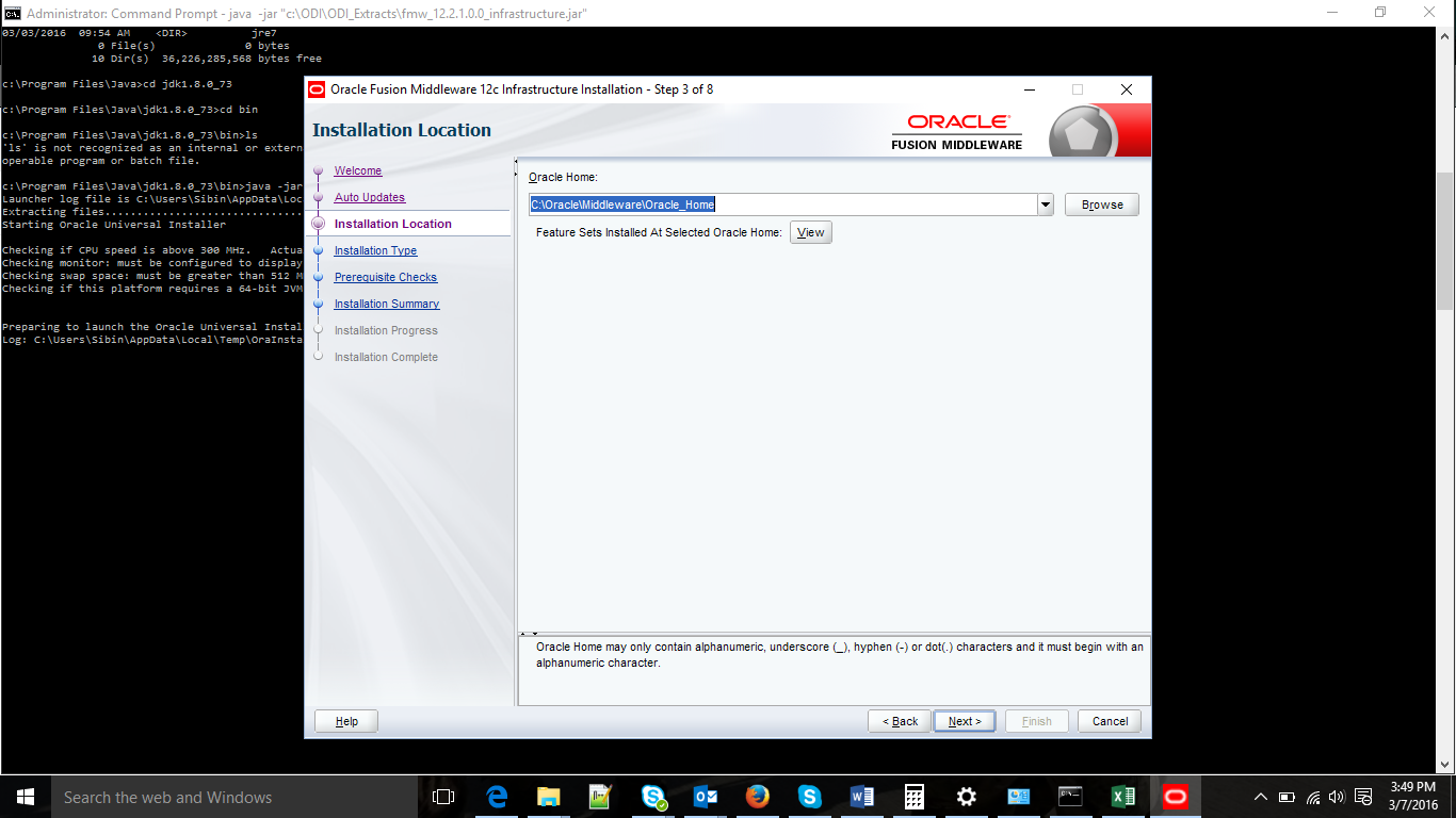 Exploits in Hyperion: Oracle Data Integrator 12c– Install steps