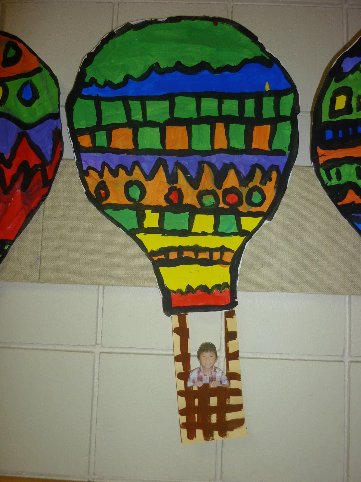 Mrs. Werner's Art Room: 1st Grade Hot Air Balloons