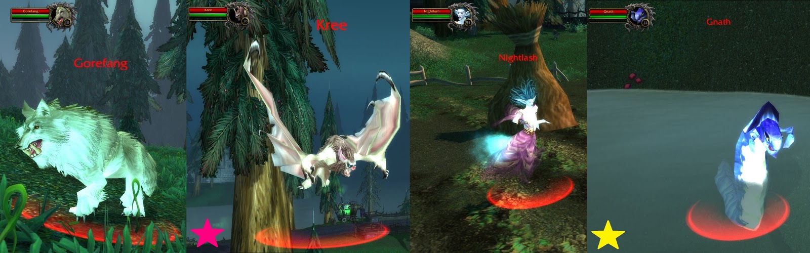 WoW Rare Spawns: Silverpine Forest Rare Spawns - Including Tamable 5.1 ...