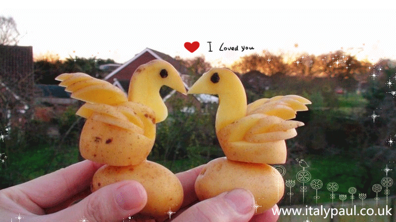 ItalyPaul - Art In Fruit & Vegetable Carving Lessons: Art In Potato ...