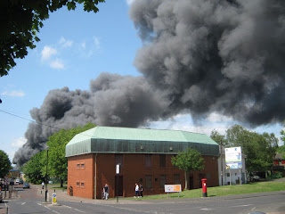 Photographs Of Newcastle: Byker Scrapyard Fire