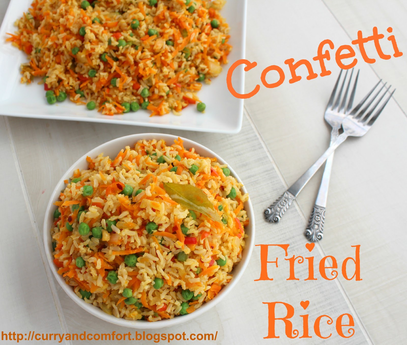 Kitchen Simmer: Confetti Fried Rice (Vegetarian)