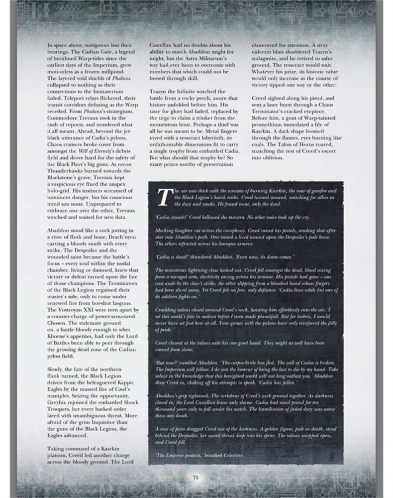 The Fall of Cadia Images and Massive Spoilers - Faeit 212