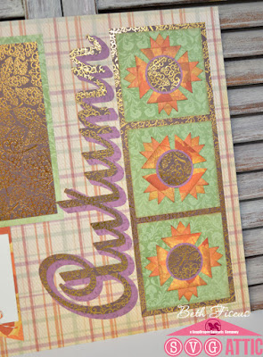 SVG Attic Blog: Autumn Layout with Beth