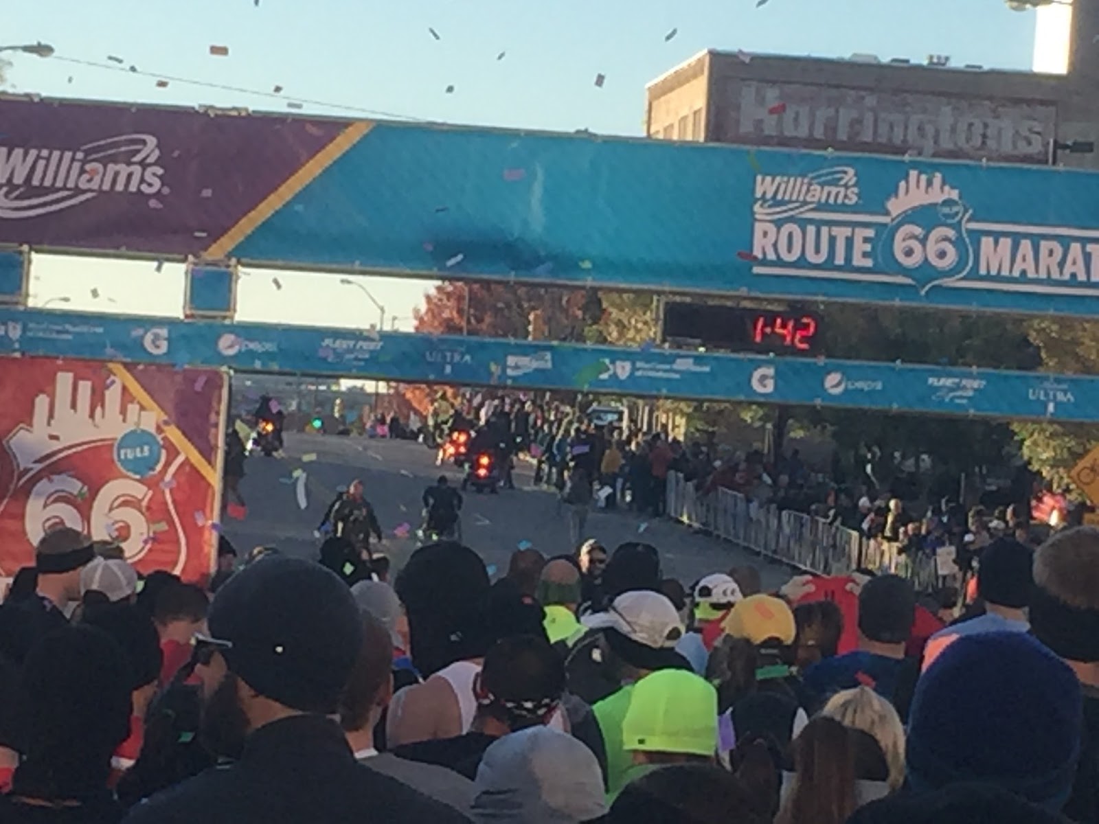 Oodles of Running: Route 66 Marathon (Tulsa) - 2015: Camping, Maniac ...
