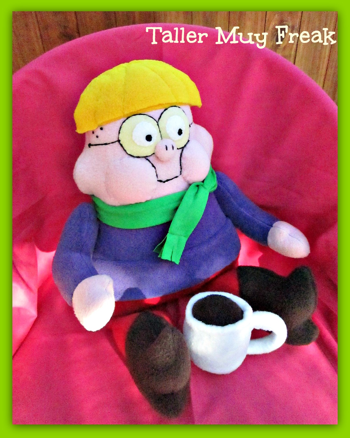 Peluche a pedido de Jeremy (Clarence).