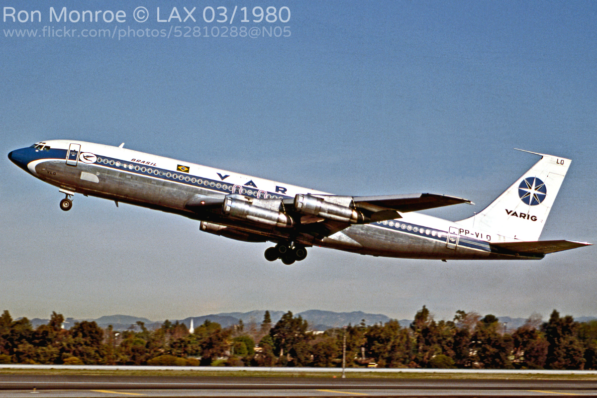 Cultura Aeronáutica: A conturbada carreira dos Boeing 707 da Varig