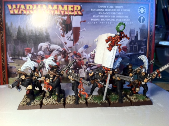 Anything But Ones: Completed Empire Handgunners of Nuln