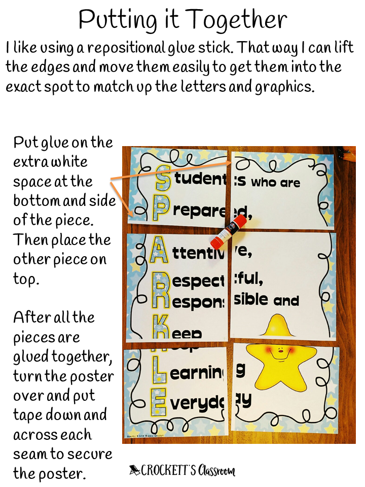 Make it a Poster! - Crockett's Classroom