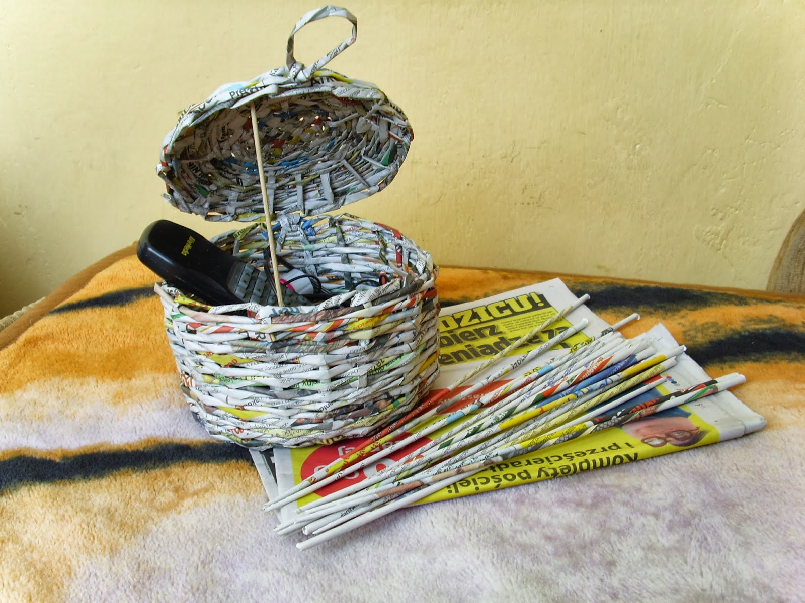 warsztaty-origami.blogspot.com: Papierowa wiklina