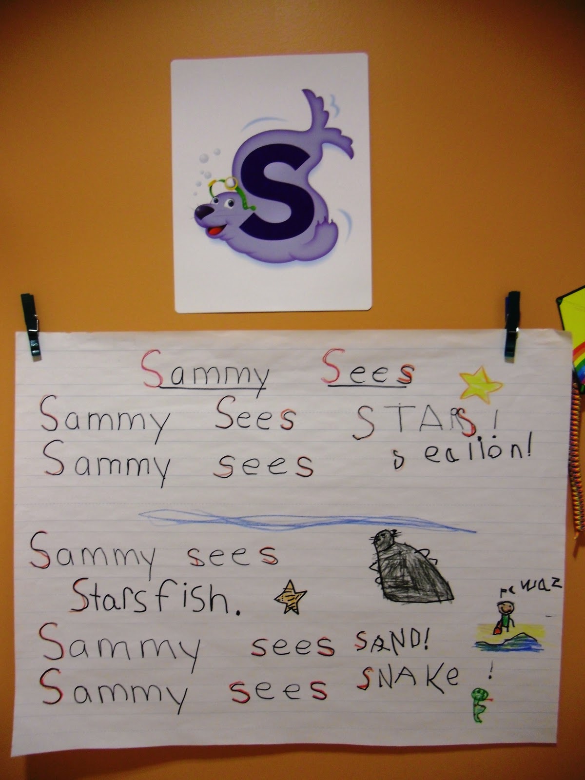 Miss Voss' Kindergarten Class: Sammy the Seal!