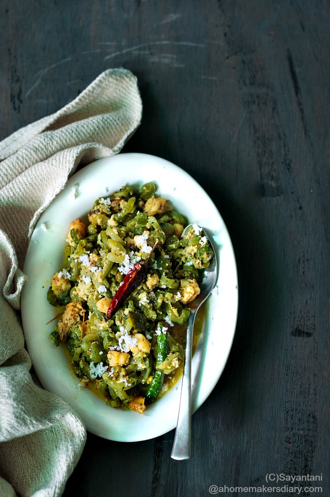 chingri, narkol die chichinge chenchki - A Homemaker's Diary