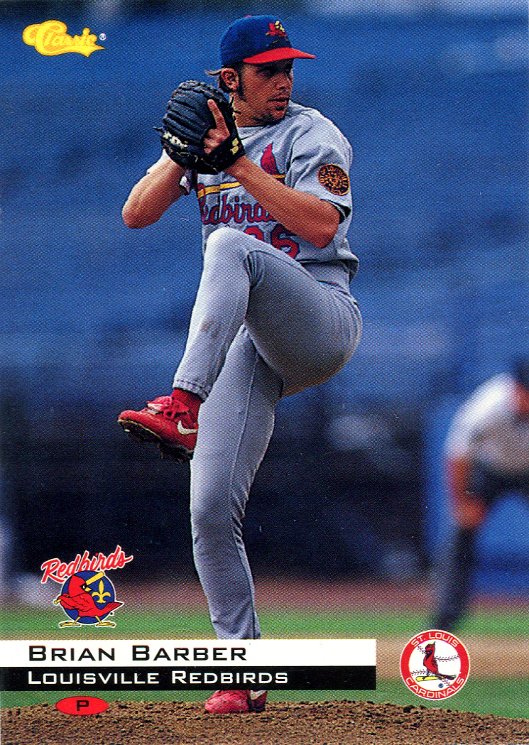 Junk Wax Prospector - Brian Barber - St. Louis Cardnials