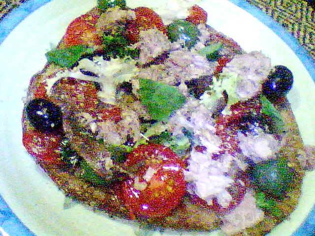 a cucina e mammà: A fresella : caponata napoletana