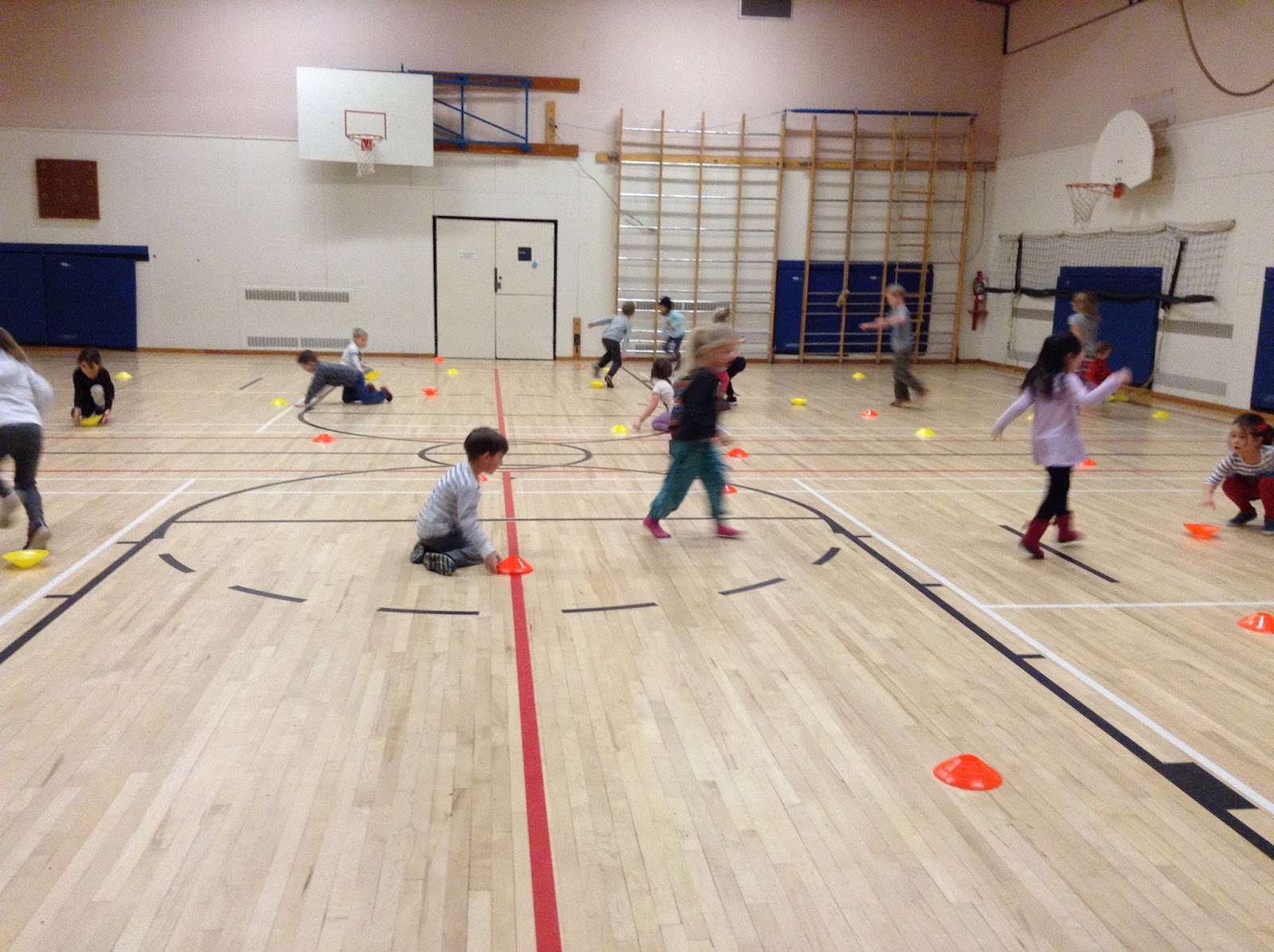 Ms Spofforth's Kindergarten: New Gym Game and Buddies