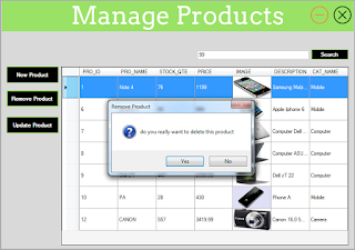 C# Inventory Management System Source Code