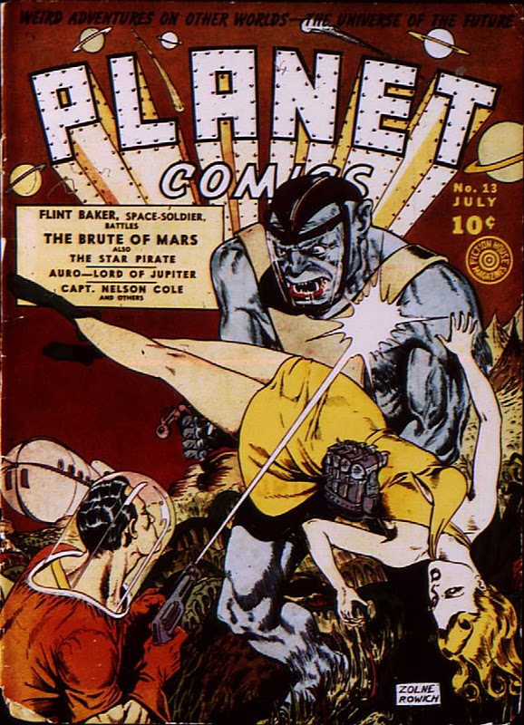 The Comic Book Catacombs: The Planet Comics Cover Gallery!