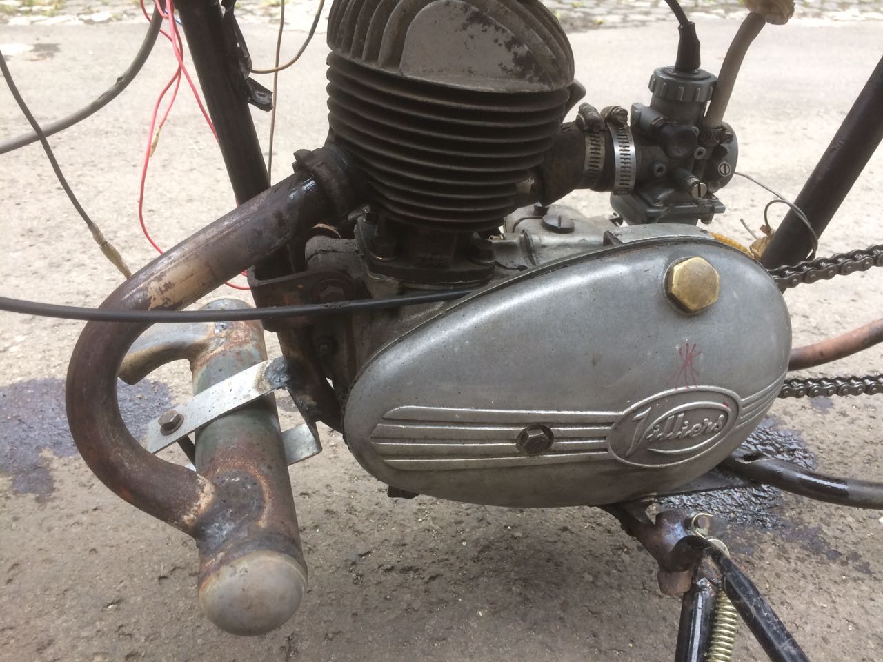LAPAK MOTOR TUA : Jual Motor Tua Villiers 195cc - BANDUNG - LAPAK MOBIL ...