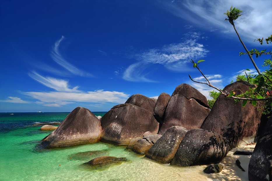 Tanjung Kelayang Beach, the most exotic beach in Belitung Island ...