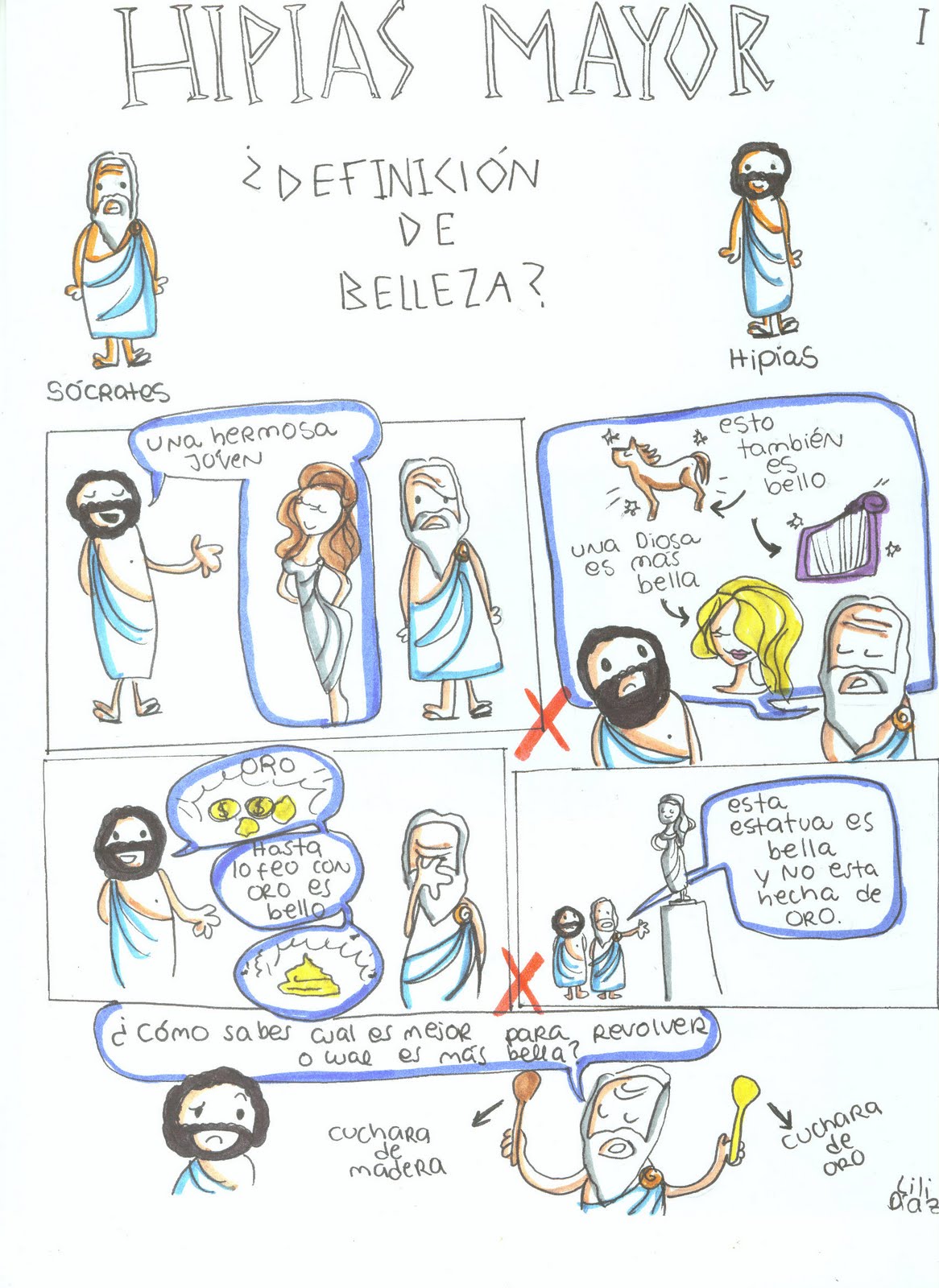 Concepto de Arte a través del Tiempo: HIPIAS MAYOR - LILIANA DIAZ