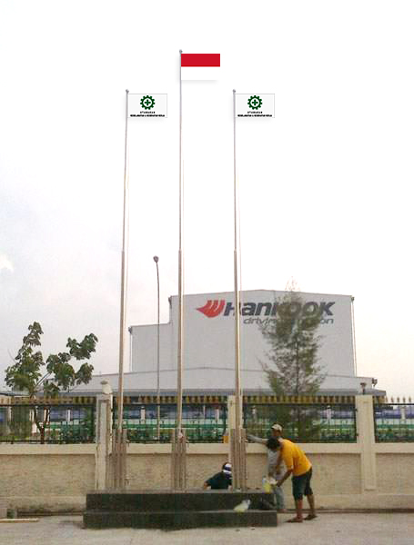 Tiang bendera stainless - Menerima jasa pemesanan tiang bendera ...