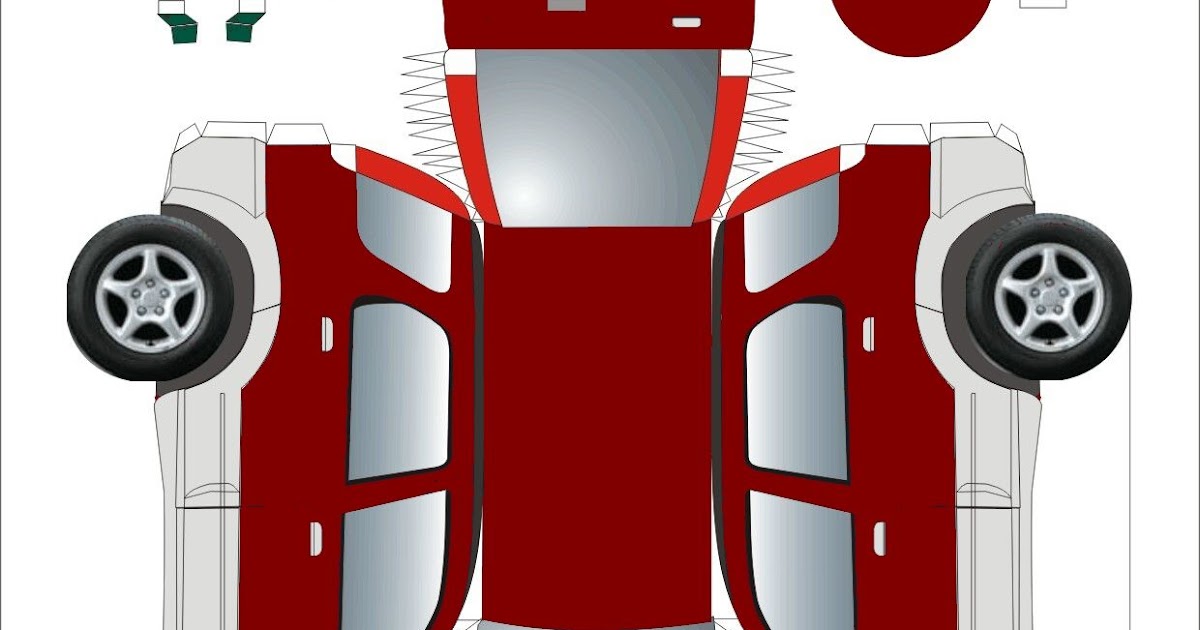 SP. Papel Modelismo: PaperCraft Daihatsu Terios