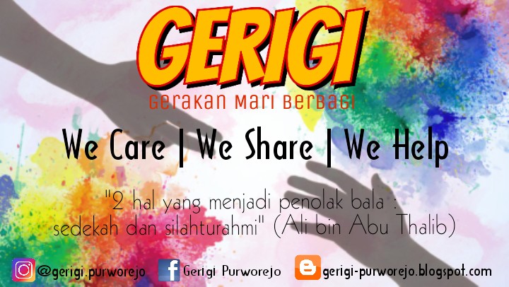 Gerakan Mari Berbagi (Gerigi) | Komunitas Gerakan Mari Berbagi (Gerigi ...