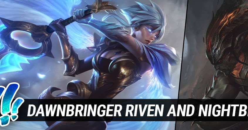 Surrender at 20: Dawnbringer Riven and Nightbringer Yasuo Art