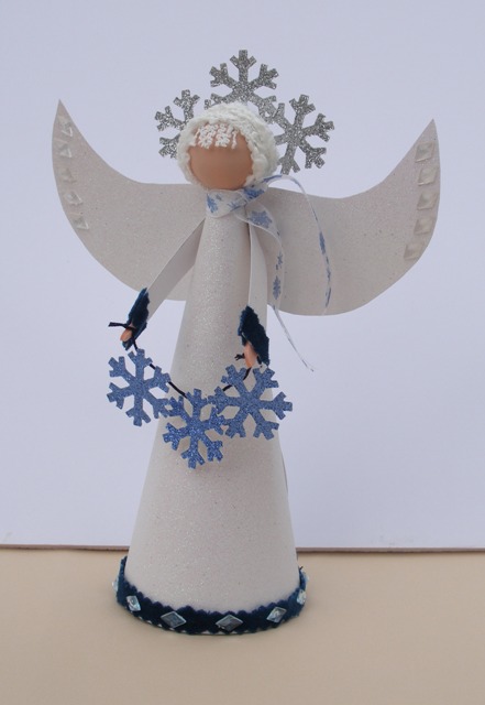 Terry Ricioli Designs: Snow Angel: Robin's Nest and Smoothfoam Blog Hop