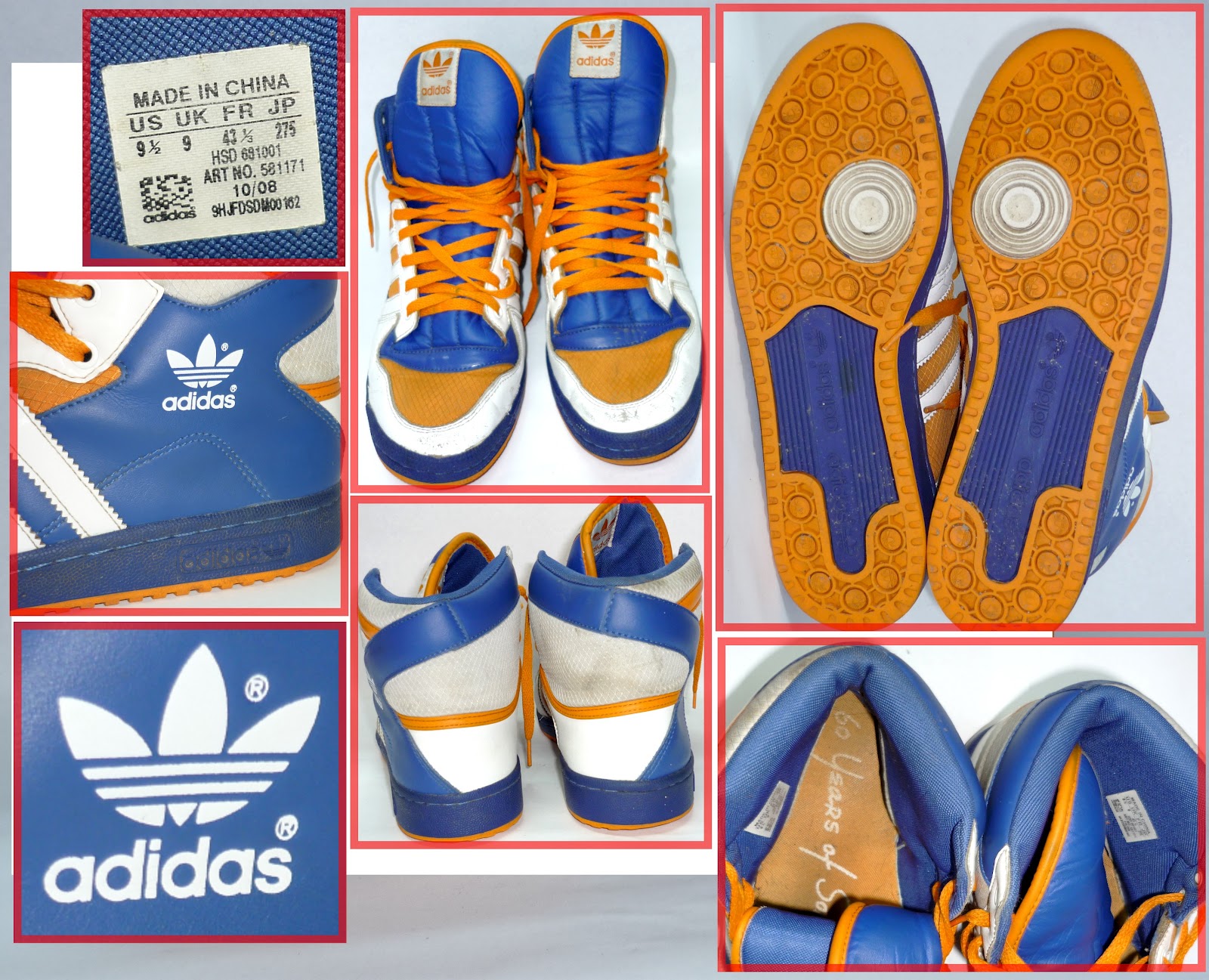 @RCHYbundle: retro ADIDAS TRIfoil HIGH CUT SHOES