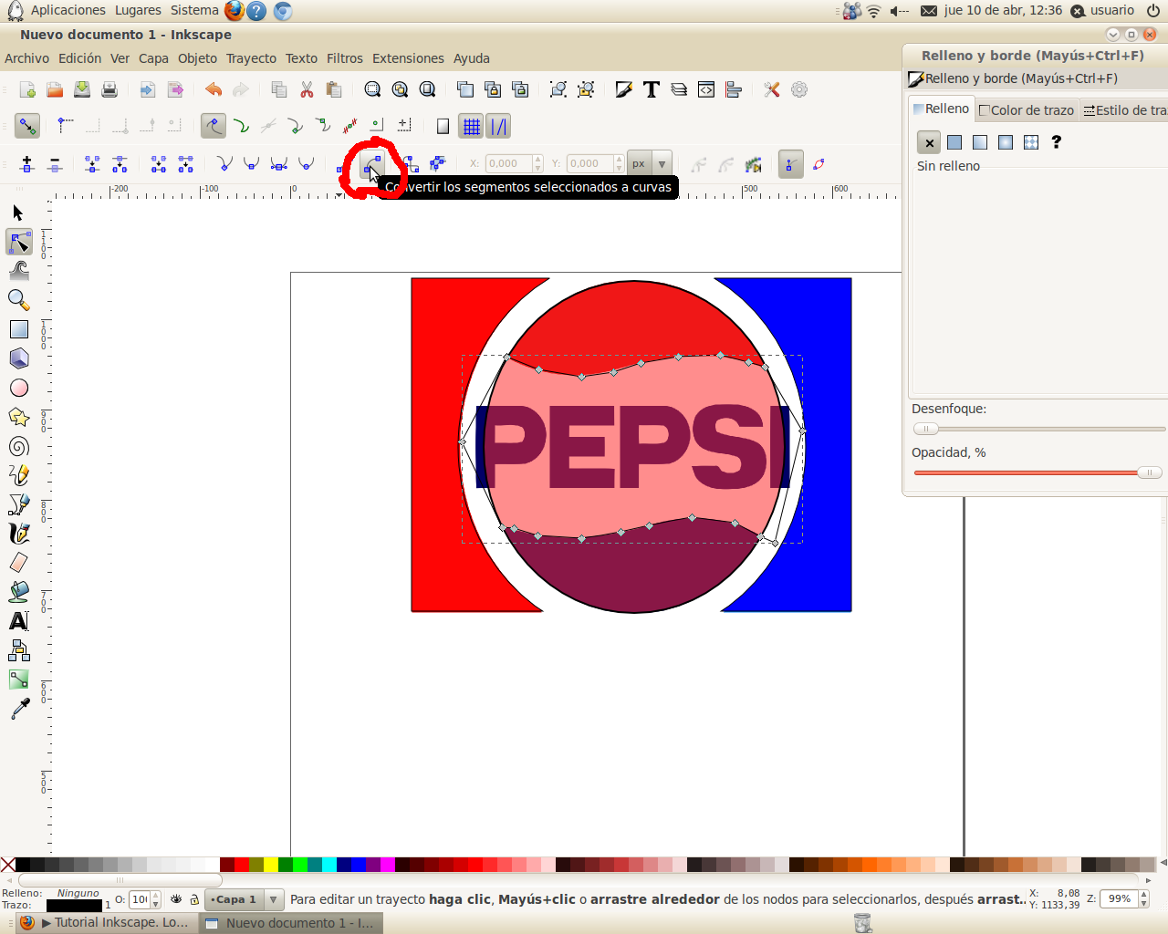 Tutorial Inkscape: LOGO 7