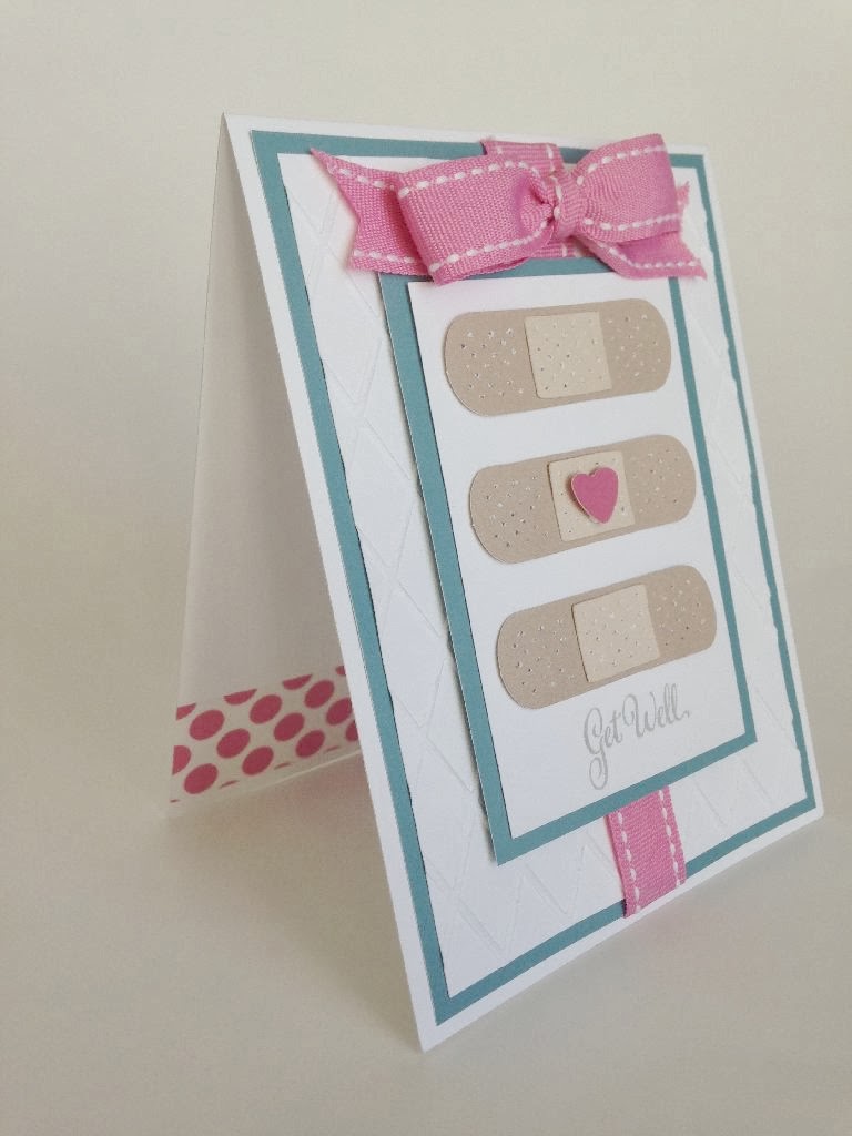 Courtney Lane Designs: Get Well Band aid card