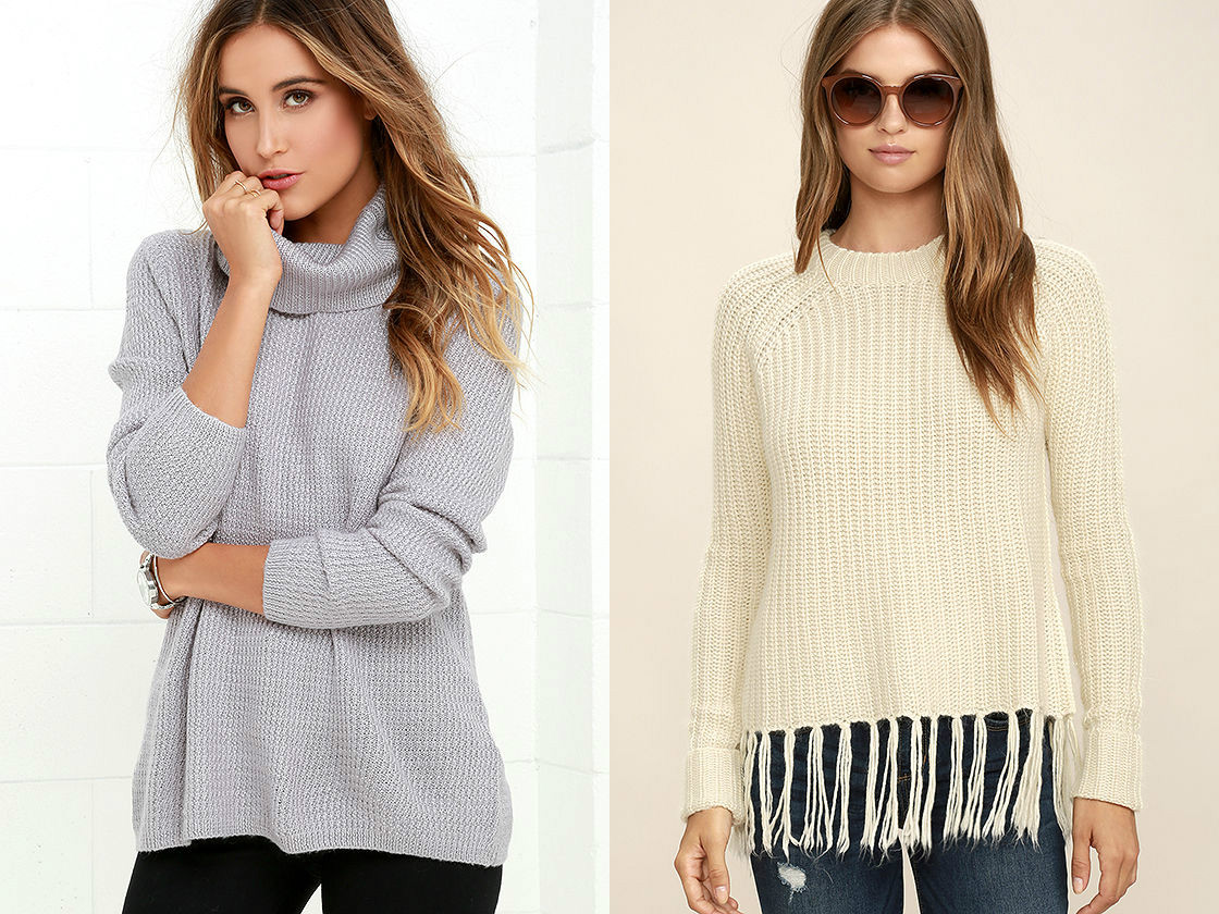 10 Cozy But Chic Sweater Tops