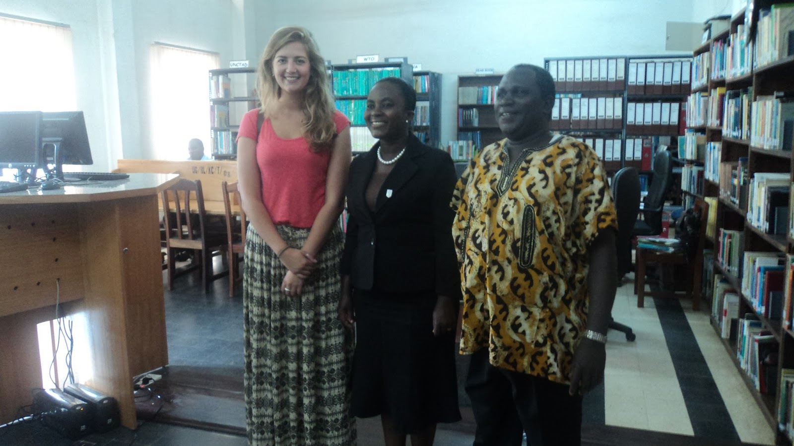 Emelia's Library: Visit by Grand-daugther of David Mowbrary Balme to ...